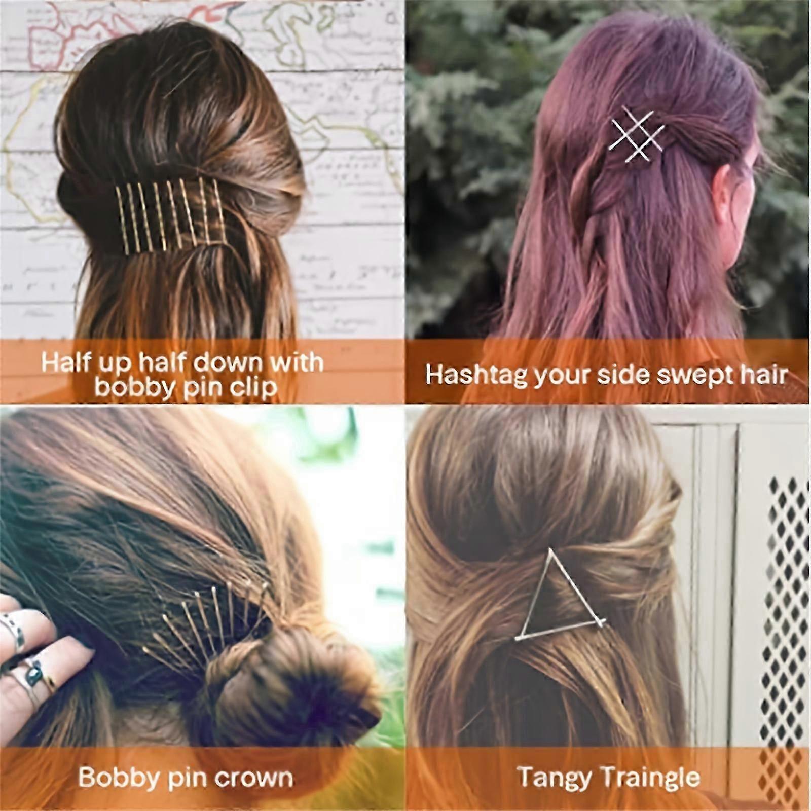 50pcs Hairpins Secure Side Bangs And Hairstyles Fashion Hairpins ...