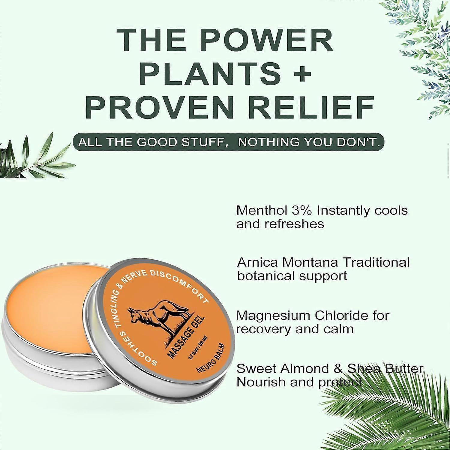 Therawolf Joint & Muscle Soothing Massage Cream for Fast Relief ...