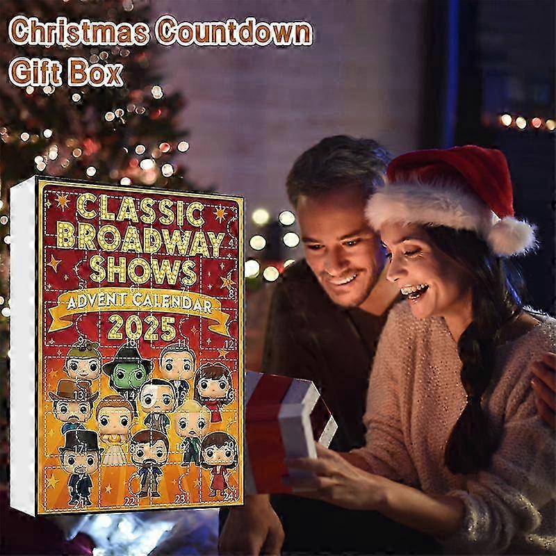 Broadway Shows Countdown Calendar 2025 - 24 Day Advent Calendar with ...