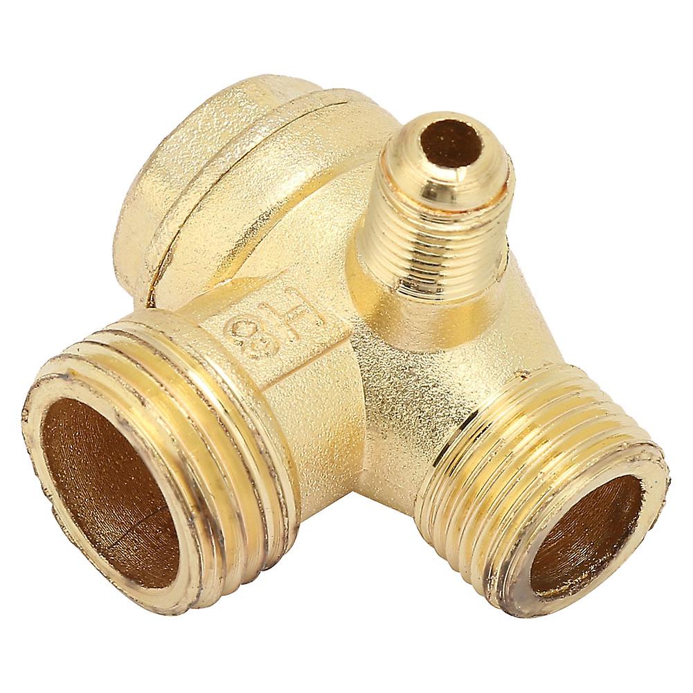 90 Degree Air Compressor Check Valve Normal Pressure Brass Male Thread ...