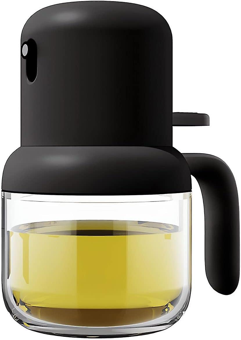 Oil Dispenser Bottle, 2 In 1 Glass Olive Oil Dispenser Dosing Dropper ...