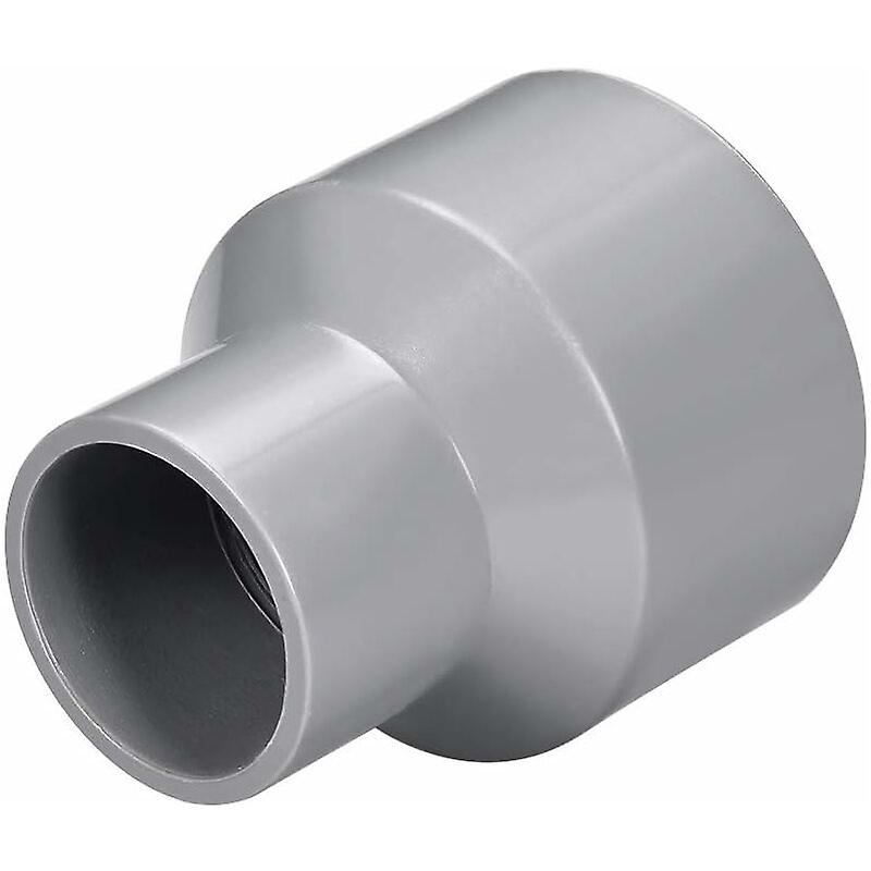 50mm x 32mm PVC Pipe Reducer Fitting Coupling Hub Coupling DWV Gray ...