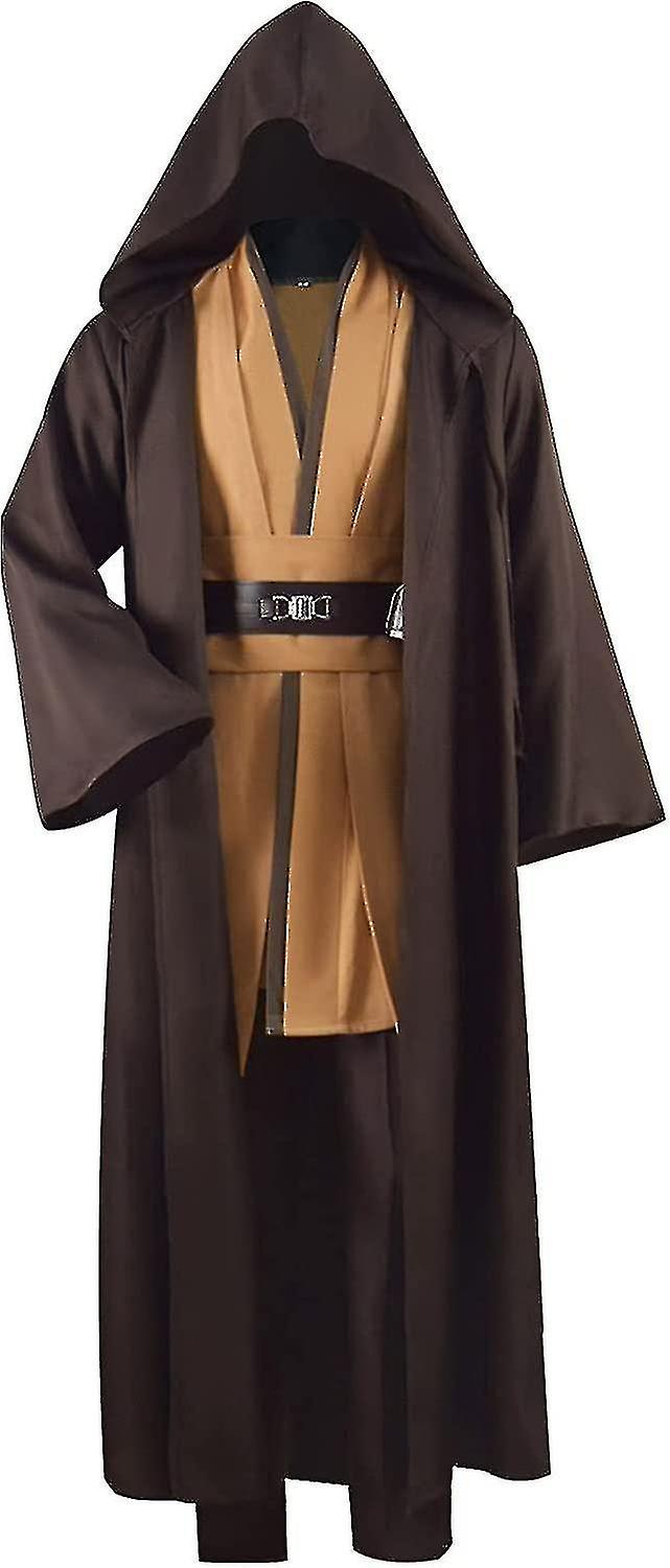 Adult Tunic Costume For Jedi Outfit Skywalker Halloween Cosplay Costume ...