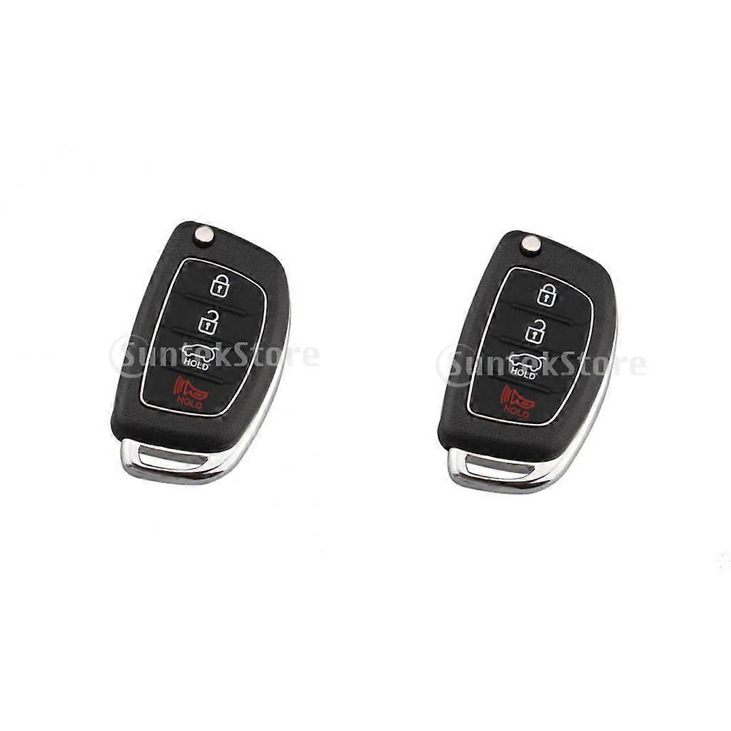 2pcs Replacement Car Key Systems Key blade less Entry Remote Control ...