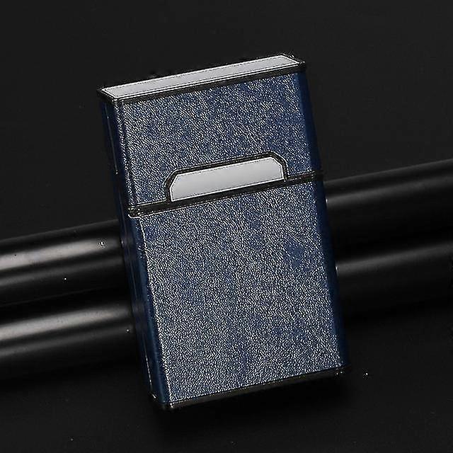 KINCJON Leather Cigarette Case Creative Pu Leather Cigarette Case ...