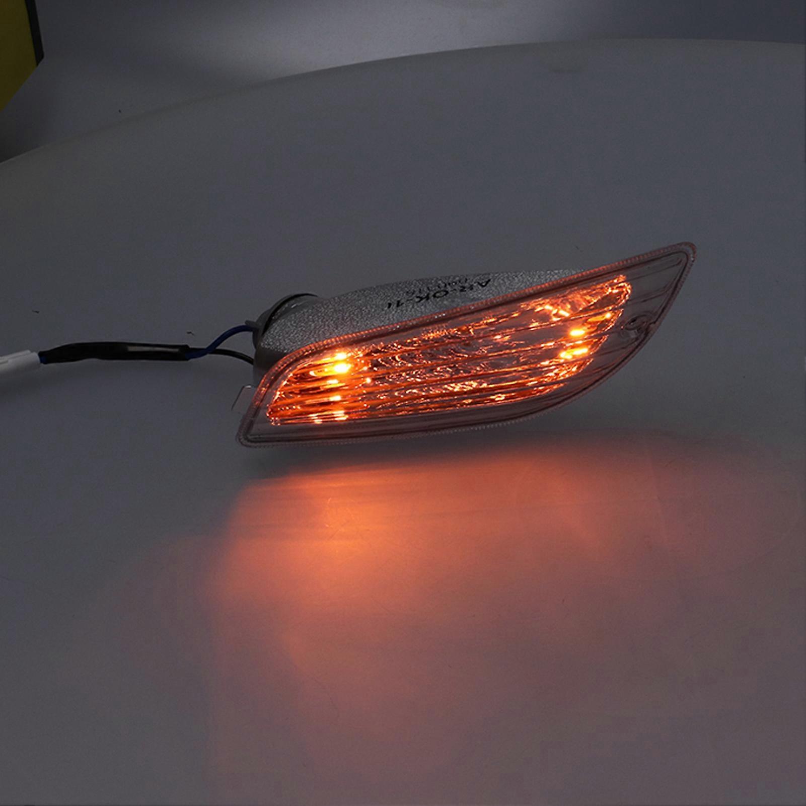 Pair Front Turn Signal Light Plastic 204360F Fit for Piaggio Vespa lx ...