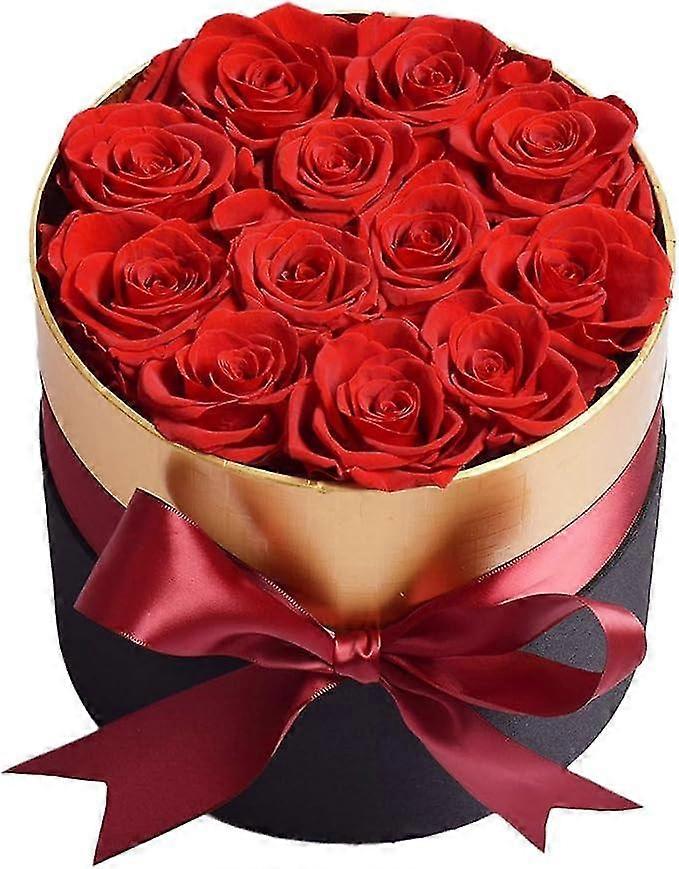 Preserve Real Roses In Gift Box, Long-lasting Roses, For Moms, Ladies ...