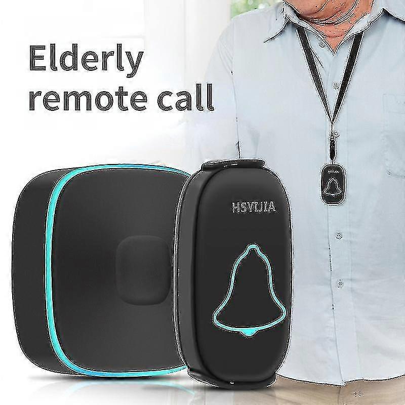 Emergency Bell For The Elderly And Patients Bedside Wireless Doorbell ...