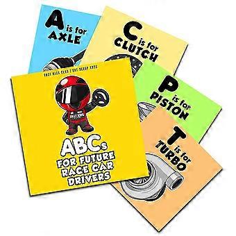ABC's For Future Race Car Drivers Alphabet Book,Baby Book,Toddler Book ...