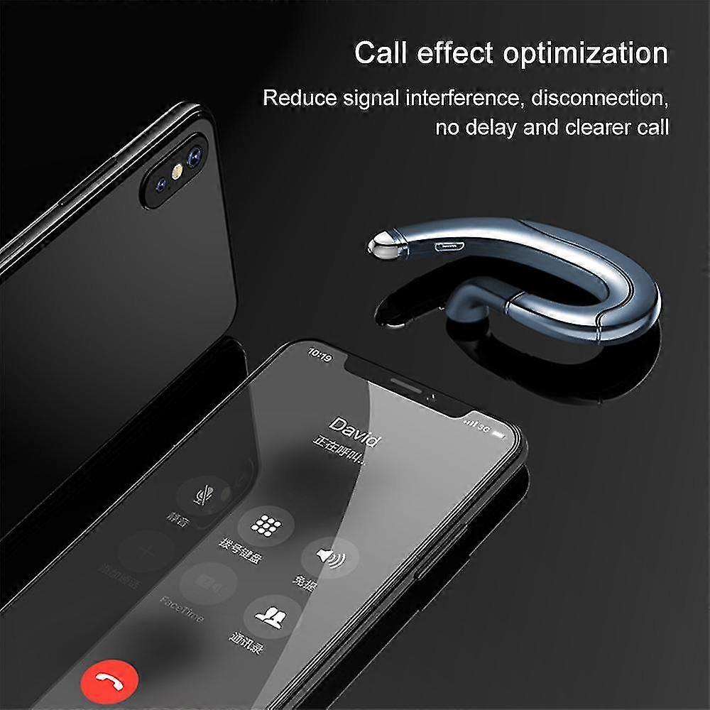 True Wireless Tooth Invisible Single Earbud With Microph Cancelling Ear ...