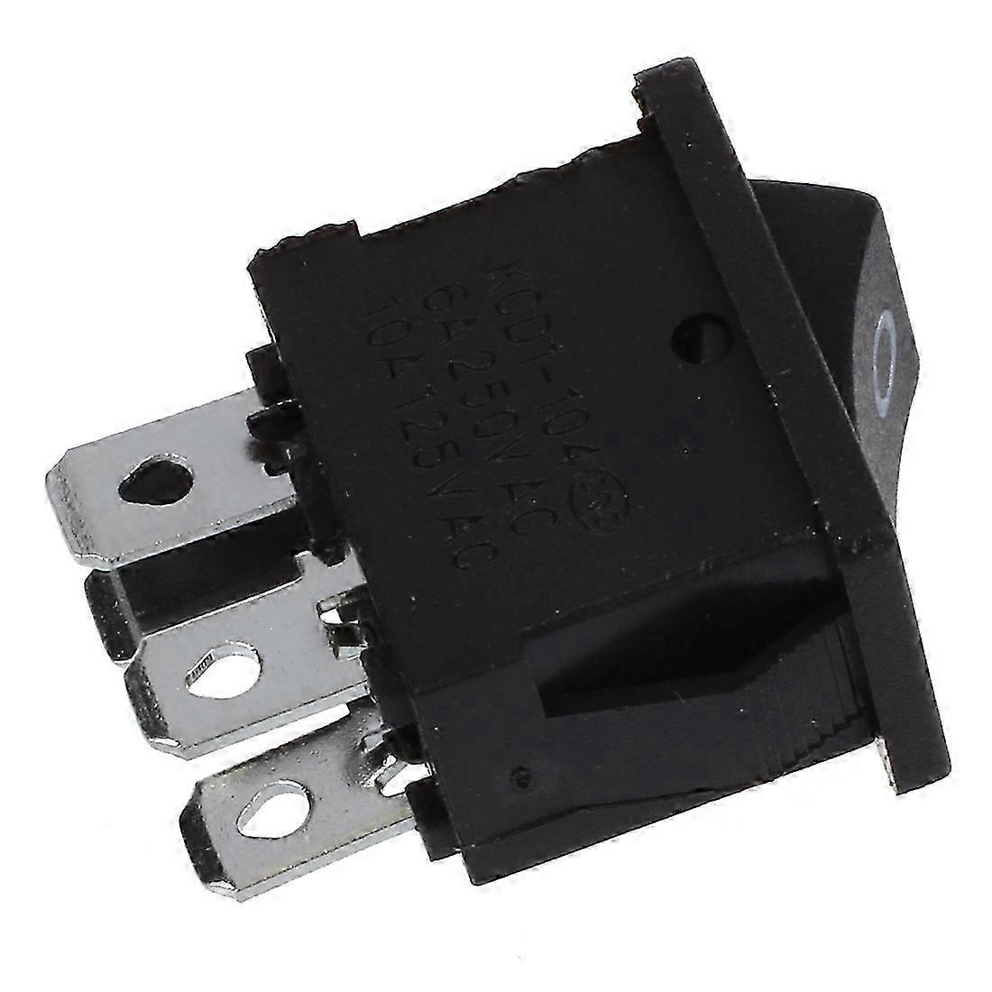 10 Pcs x 4 Pin On-Off 2 Position DPST Boat Rocker Switches 10A/125V 6A ...