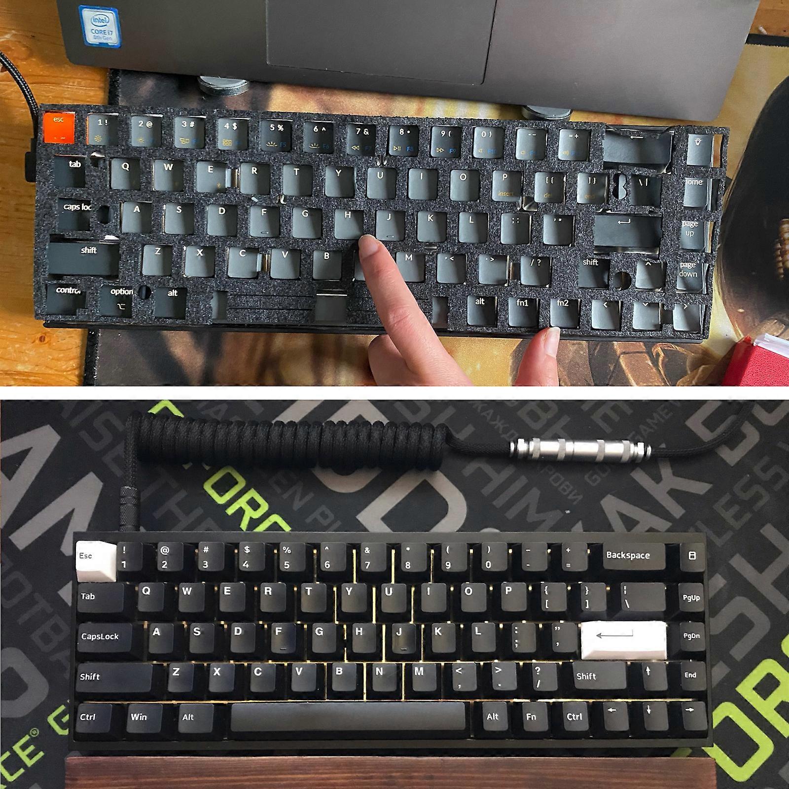 Switch Sound Dampeners Sheet Soft Landing Pads Dimple Foam Sponge ...