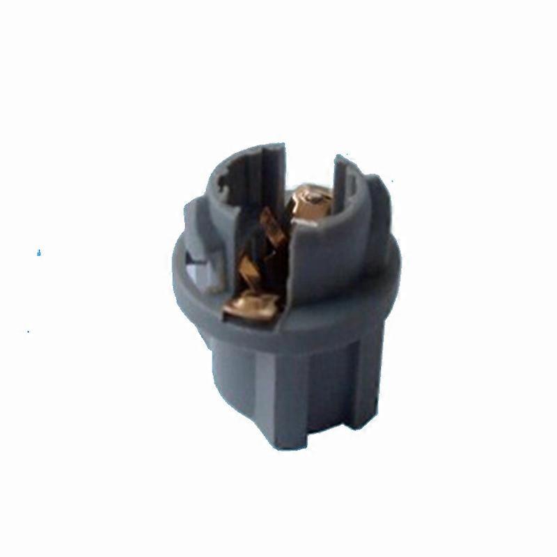 10Pcs White/Blue LED Bulbs And Bases Socket For T6.5-V2 Diameter Car ...