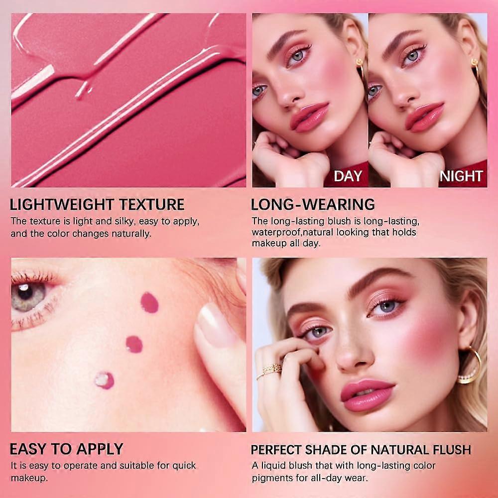 Beauty Liquid Blush for Cheeks with Natural Matte Finish, Soft Cream ...