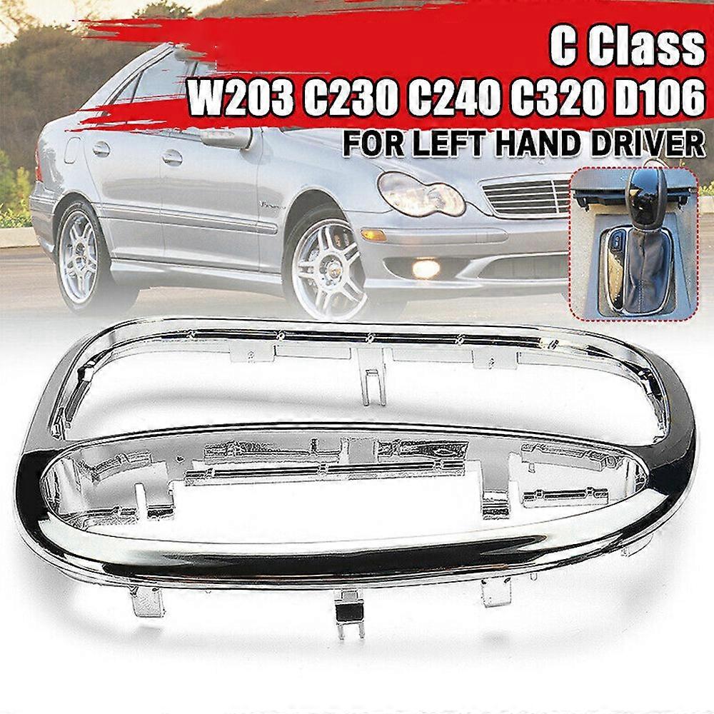 New Car Center Console Gear Shifter Panel Trim Cover for C-Class W203 ...