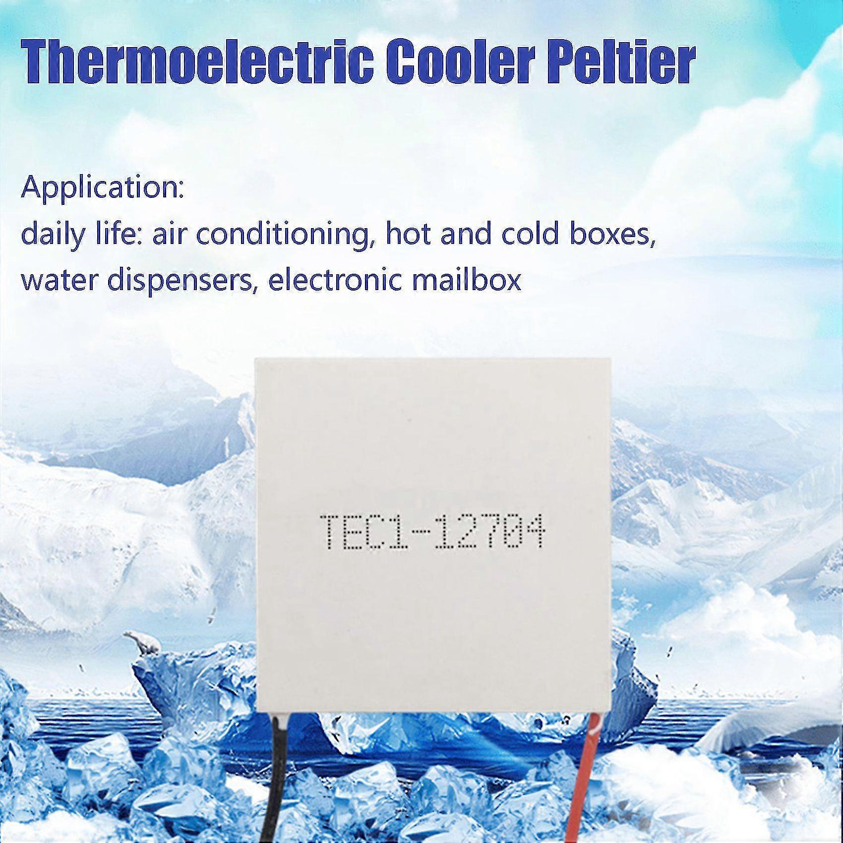 TEC1-12704 Thermoelectric Cooler Peltier 30mmx30mm TEC1 12704 Module ...