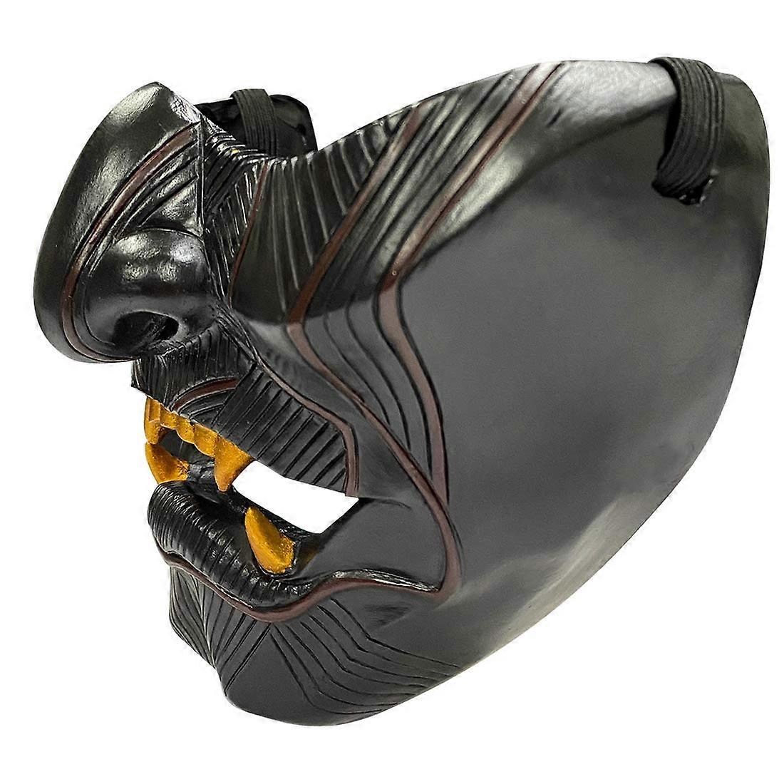 Ghost of Tsushima Mask Jin Sakai Cosplay Half Face Samurai Warrior Face ...