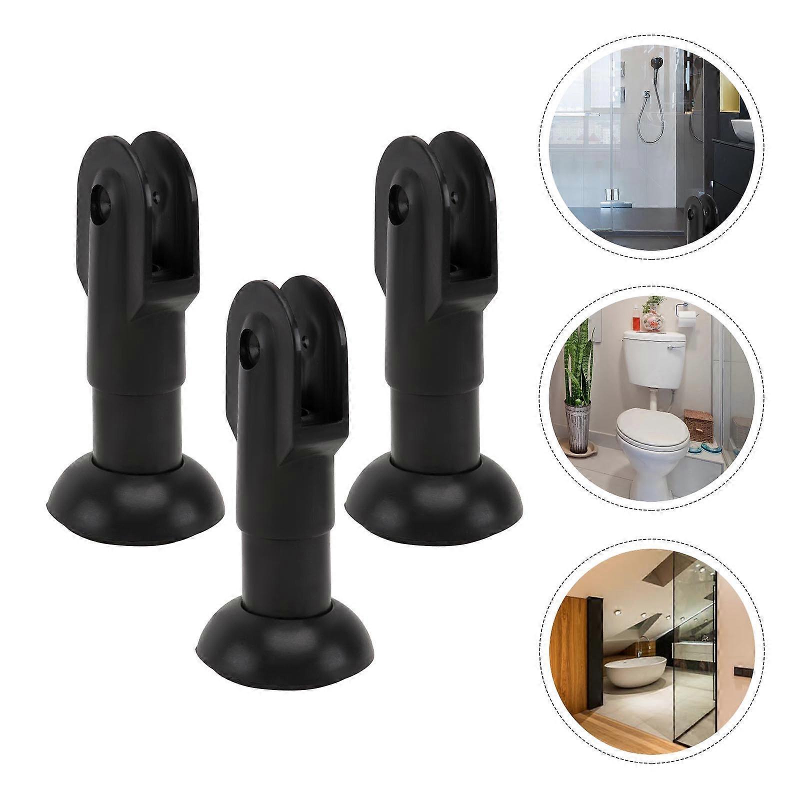 3 Pcs Steadyrack Toilet Partition Bracing Urinal Divider Bracket Public ...