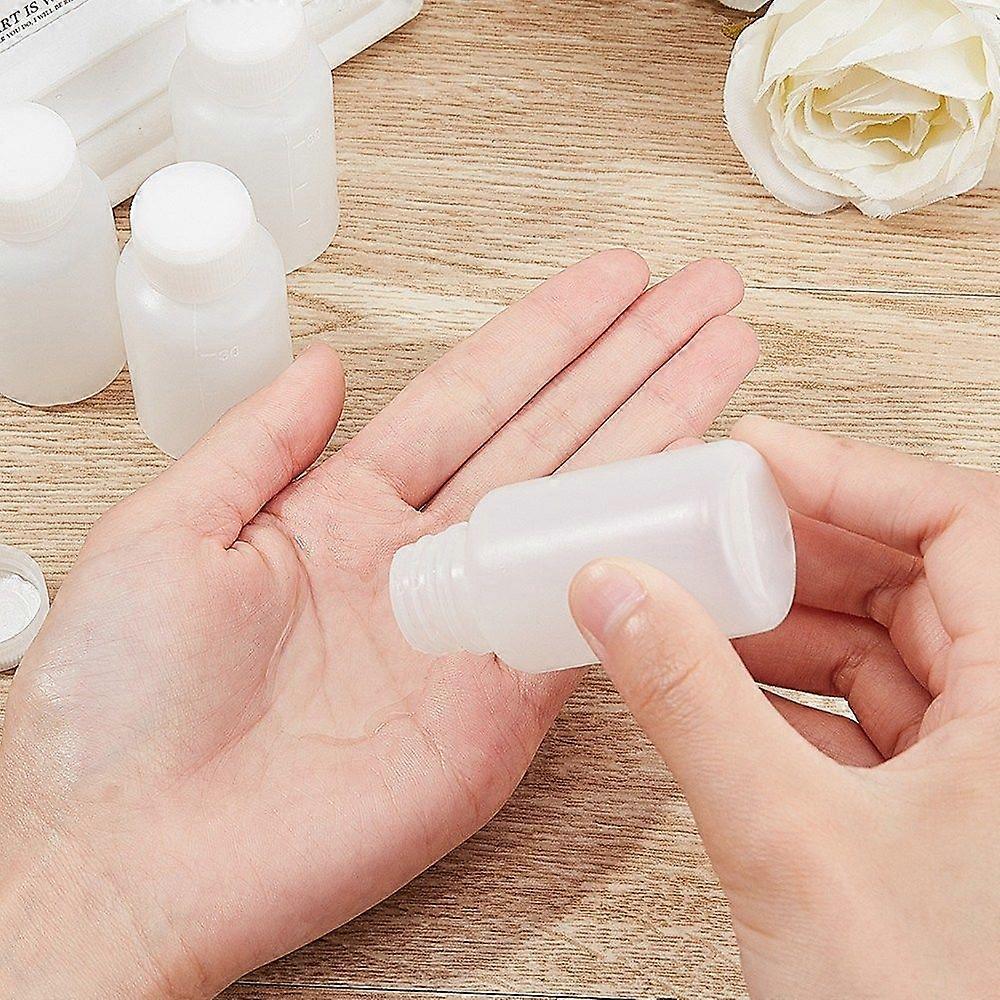 1Set DIY Kit with Plastic Liquid Reagent Bottle Label Paster Plastic ...