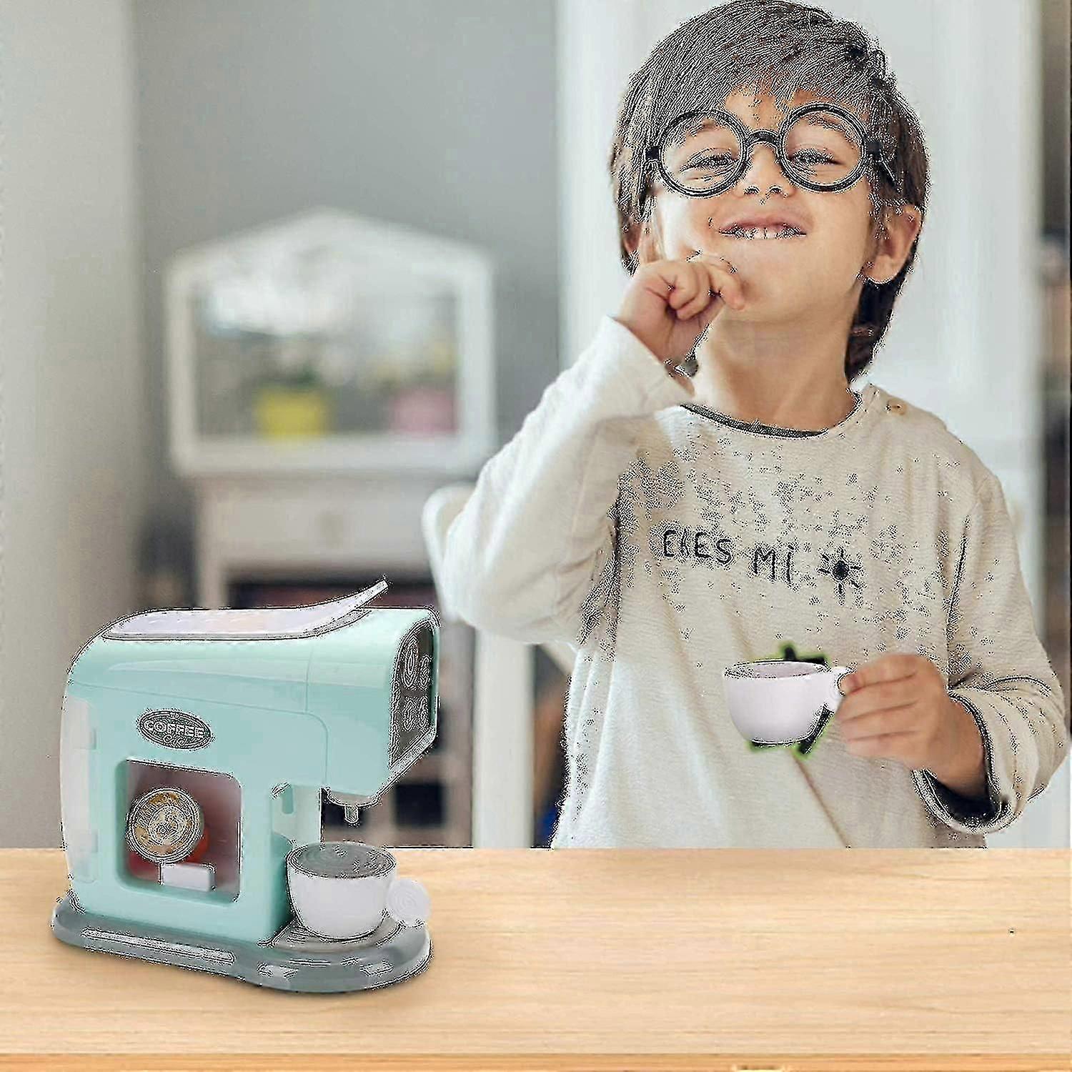 My First Kids Coffee Machine Kitchen Toy With Lights And Sounds | Kids ...