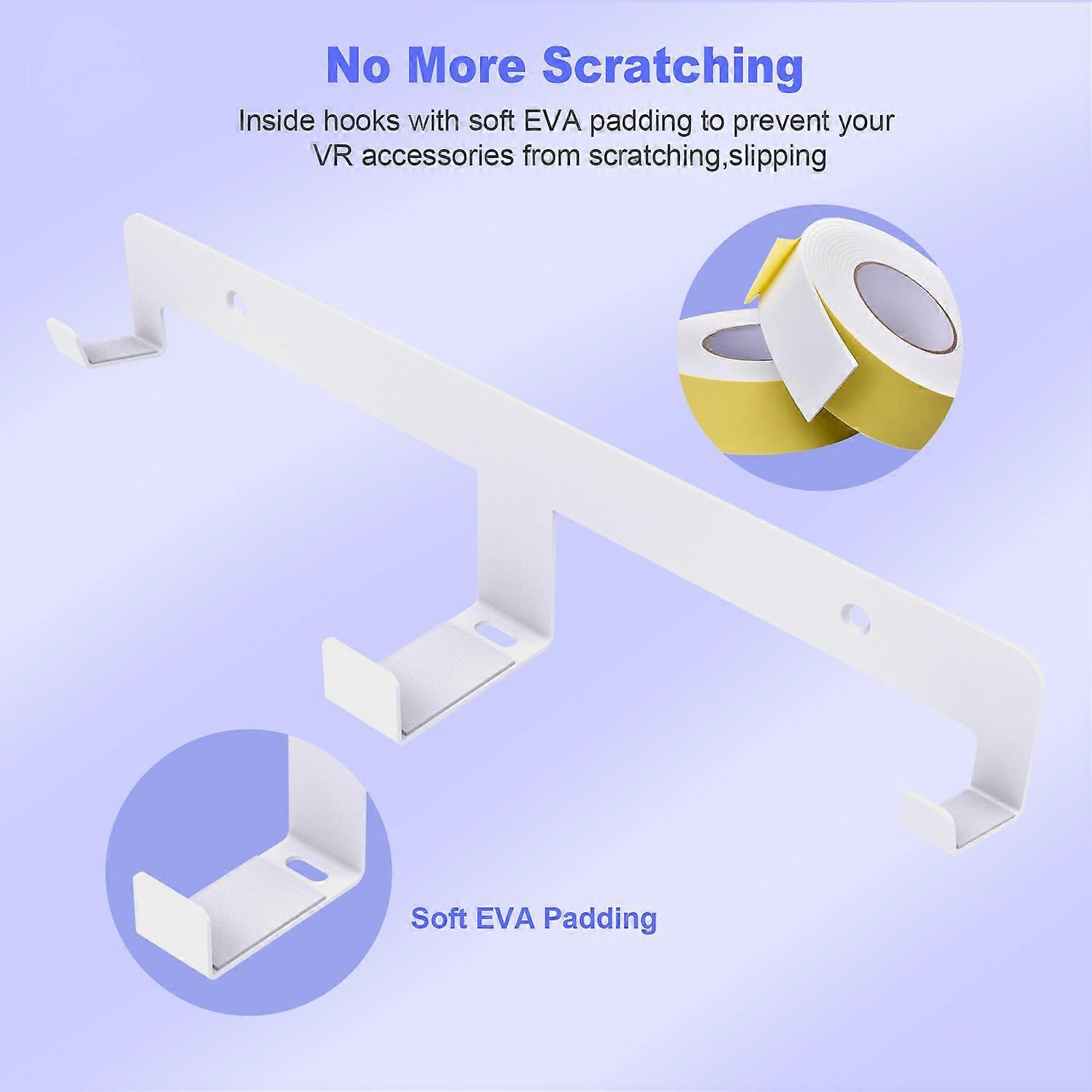 JYS JYS-P5170 For PS VR2 Wall Mount Iron Storage Stand VR Headset ...