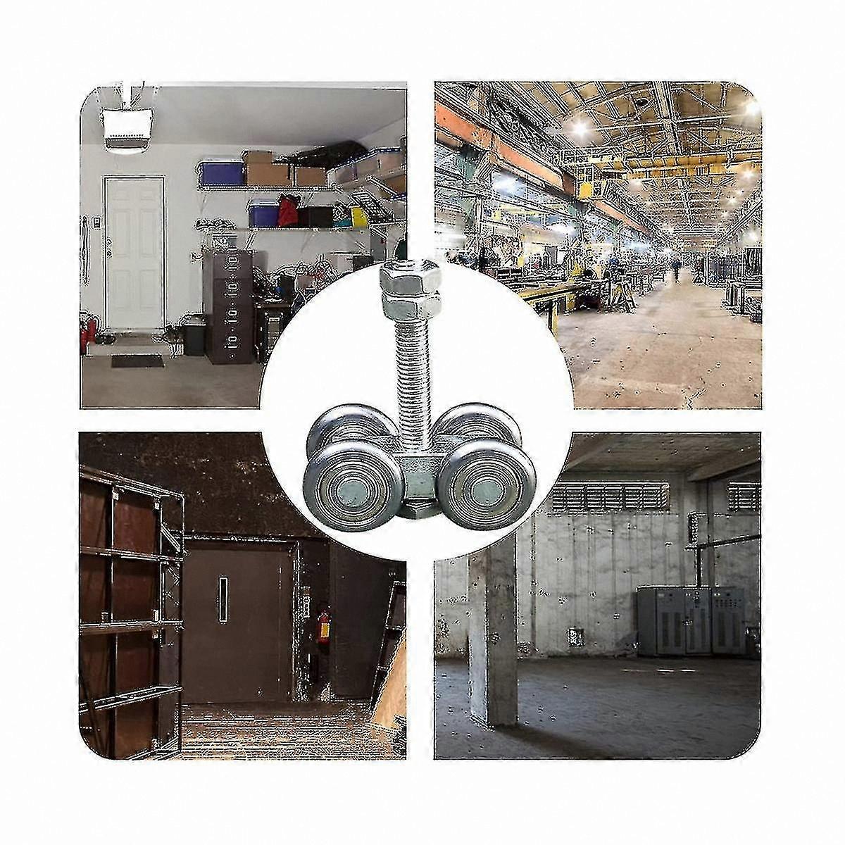 Silent Rolling Trolley with Four Bearings for Tall Unistrut Channels ...