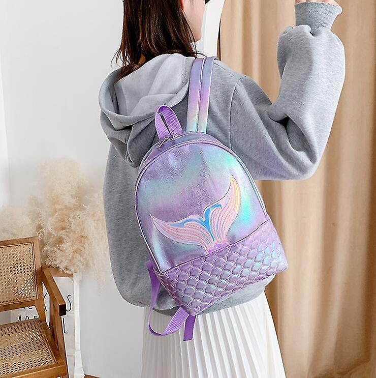 Girls Mermaid Backpack for School | Fruugo UK