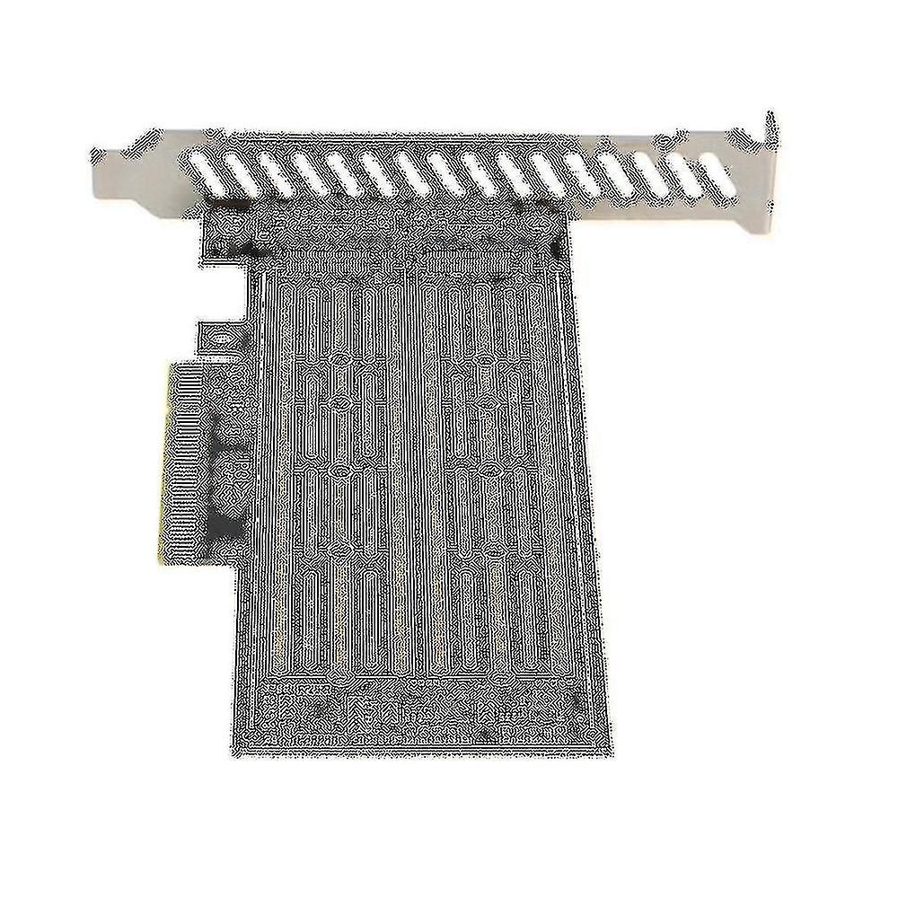 M.2 Riser Card M.2 Nvme To Pcie X8 Dual Disk Hard Drive Ssd Adapter ...