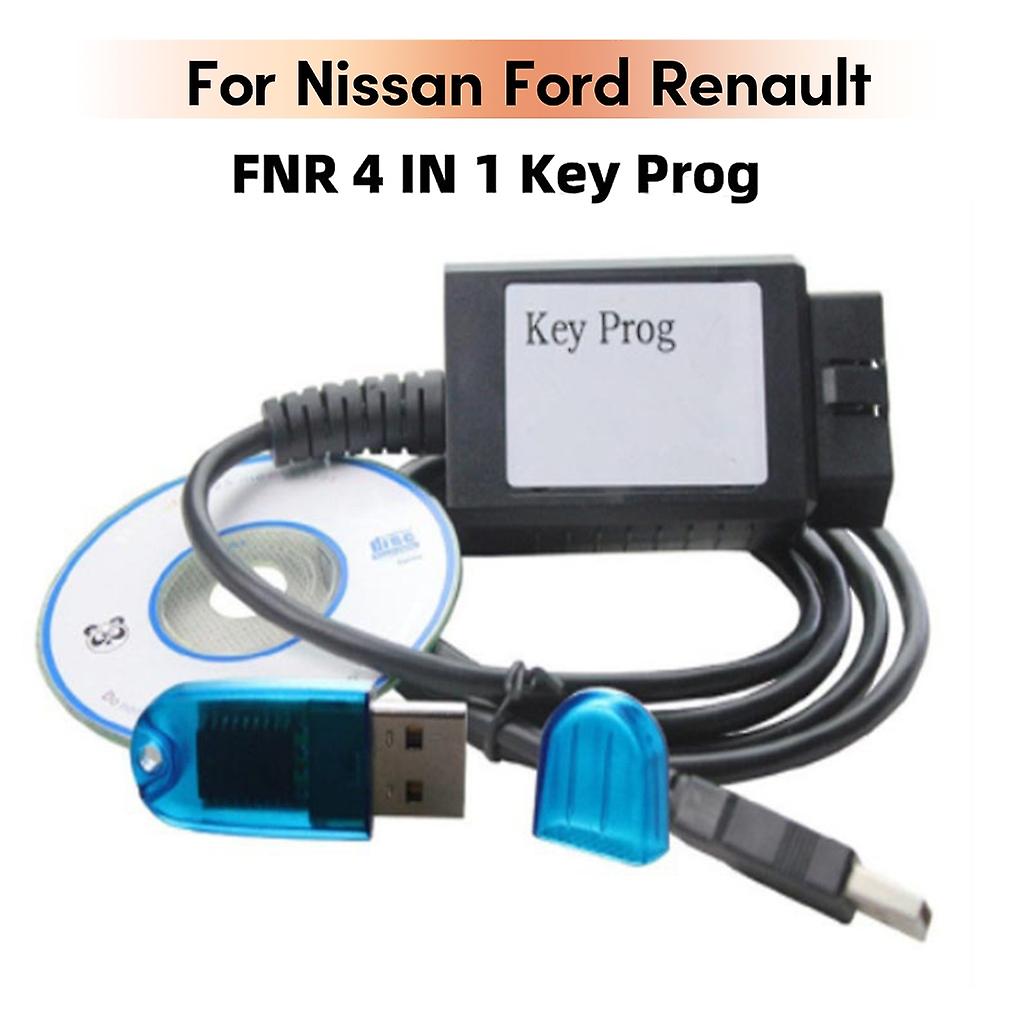 4 In 1 Key Prog Programming Tool Car Key Programmer with USB Dongle ...