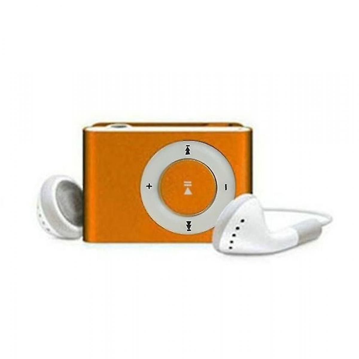 Mini USB Clip MP3 Music Player 1 to 8 GB, SD, TF (Yellow) | Fruugo IE