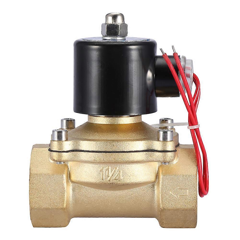 Dn32 Normally Closed 2 Position 2 Way Electromagnetic Solenoid Valve Ac 220v 1-1/4" | Fruugo UK