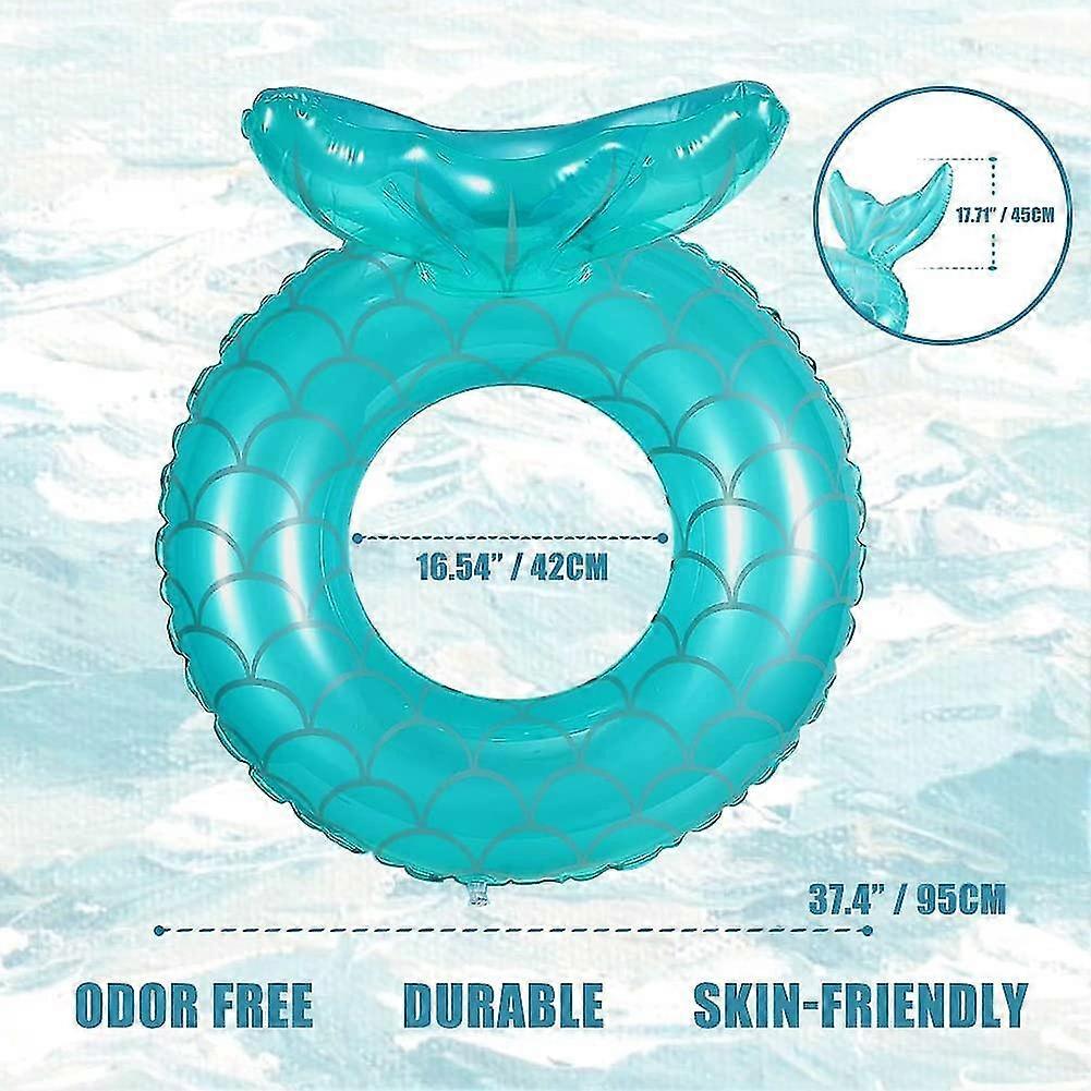 Inflatable Buoy, Durable Inflatable Round with Handle Air Mattress ...