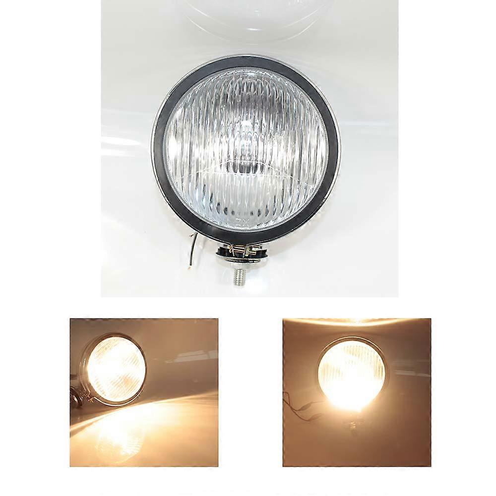 6Inch Universal Fog Driving Lights UNIVERSAL CHROME METAL OLDTIMER ...