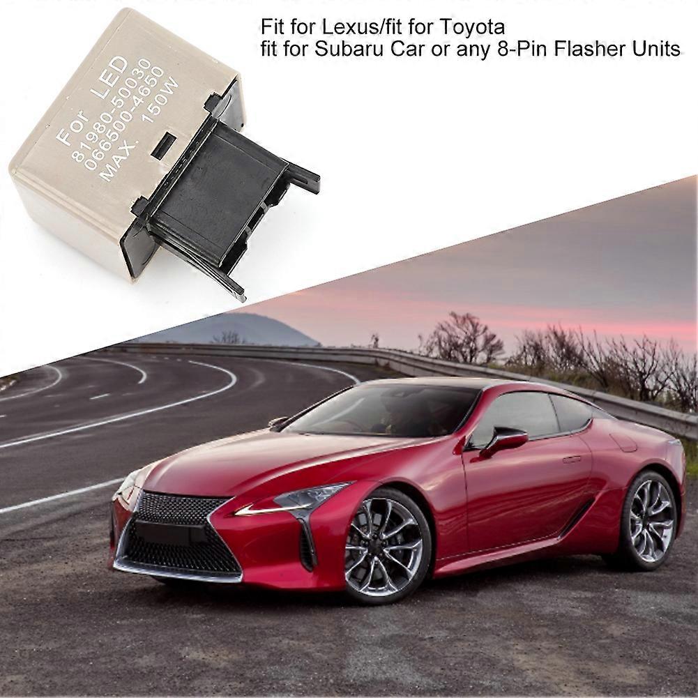 8-Pin Electric LED Flasher Relay Fit For Lexus LED Turn Signal Light ...