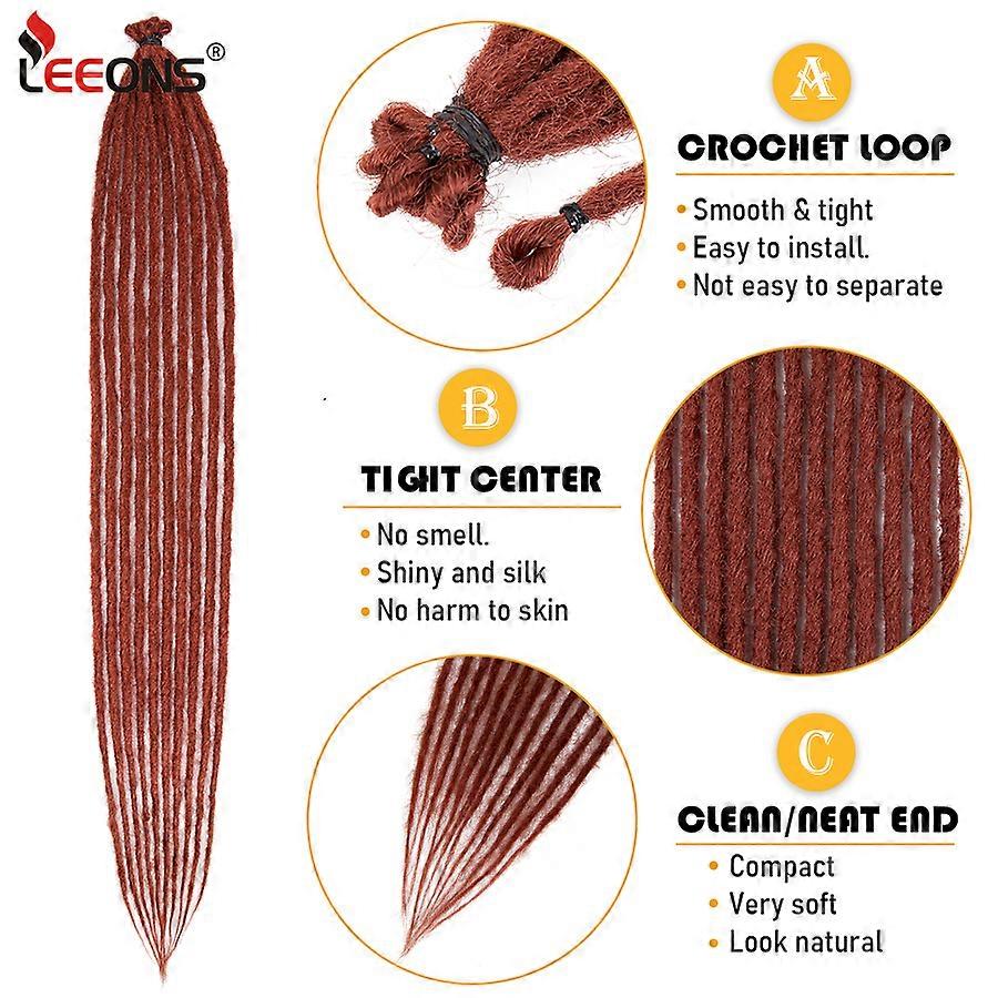Reggae Dreadlocks Synthetic Braiding Hairpiece Soft Skin-friendly ...