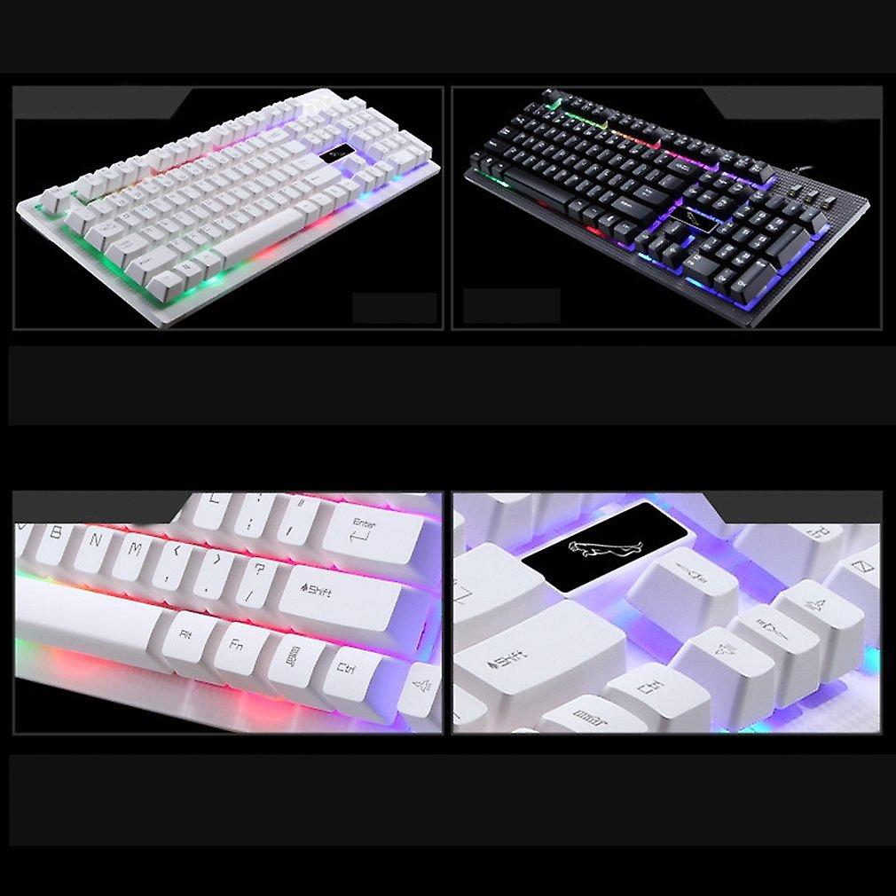 G20 usb wired mechanical keyboard colorful backlight gaming keyboard ...