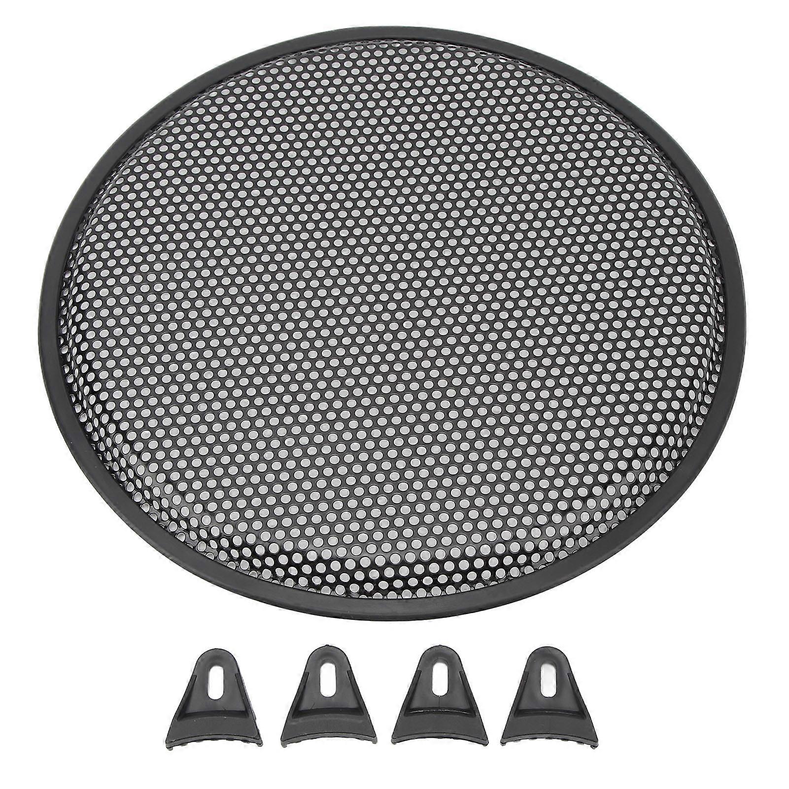 12 Inch Speaker Grill Iron Subwoofer Speaker Circle Cover Audio Mesh ...