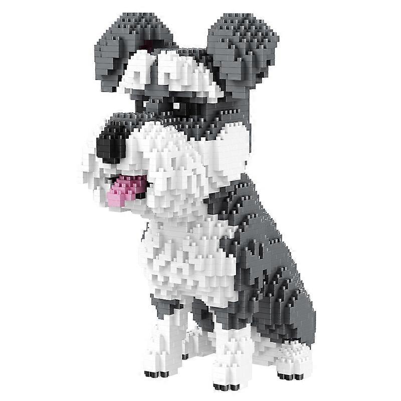 XIANRENGE 2100pcs Cartoon Dog Model Building Blocks MINI Diamond ...