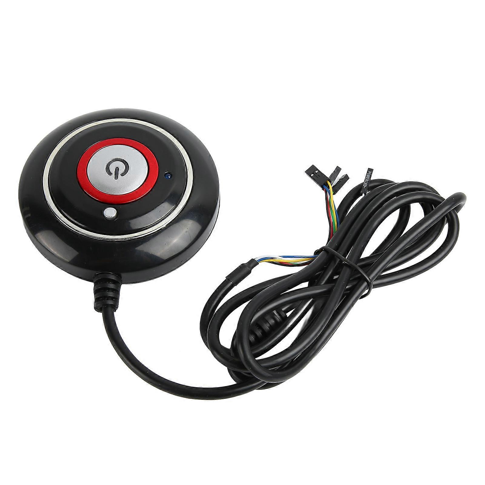 PC Power Button Strong ABS Light Weight Simple Installation Plug and ...