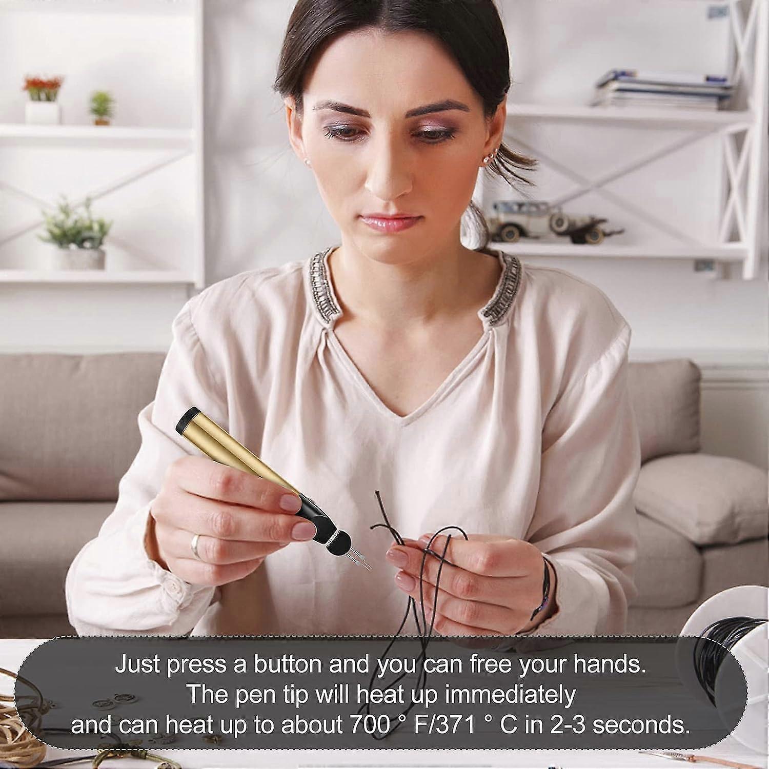 Ultra Fine Tip, Quick Heating, Battery-Operated Thread Capper ...