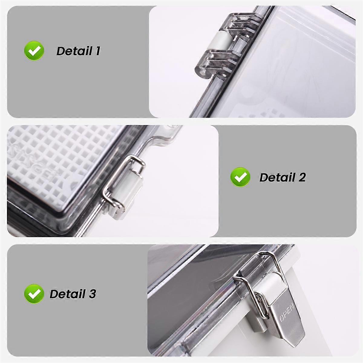 Clear Electrical Enclosure Box Outdoor Plastic Junction Box ...