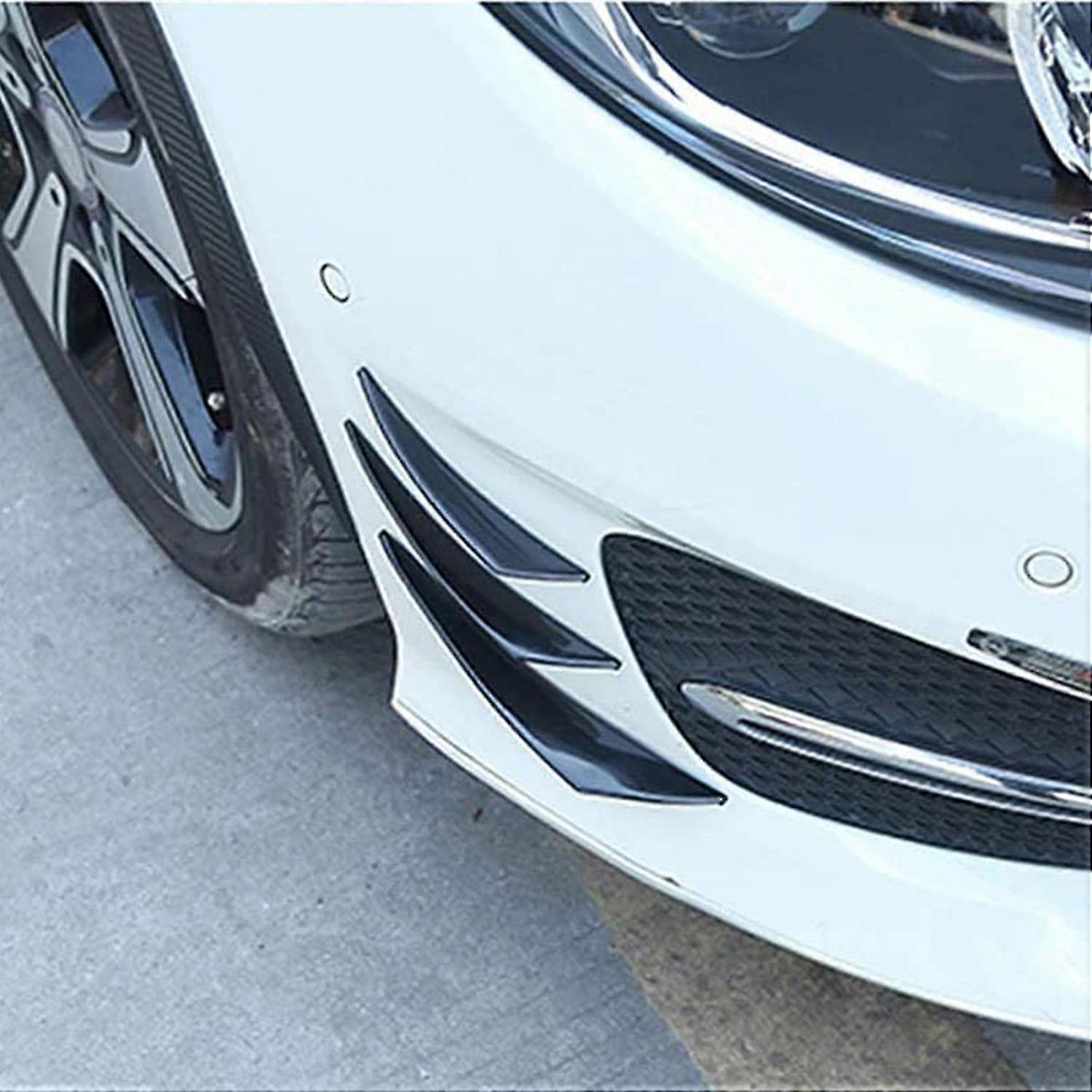 Universal Pvc Car Front Bumper Lip Protector Rear Diffuser Auto Spoiler ...