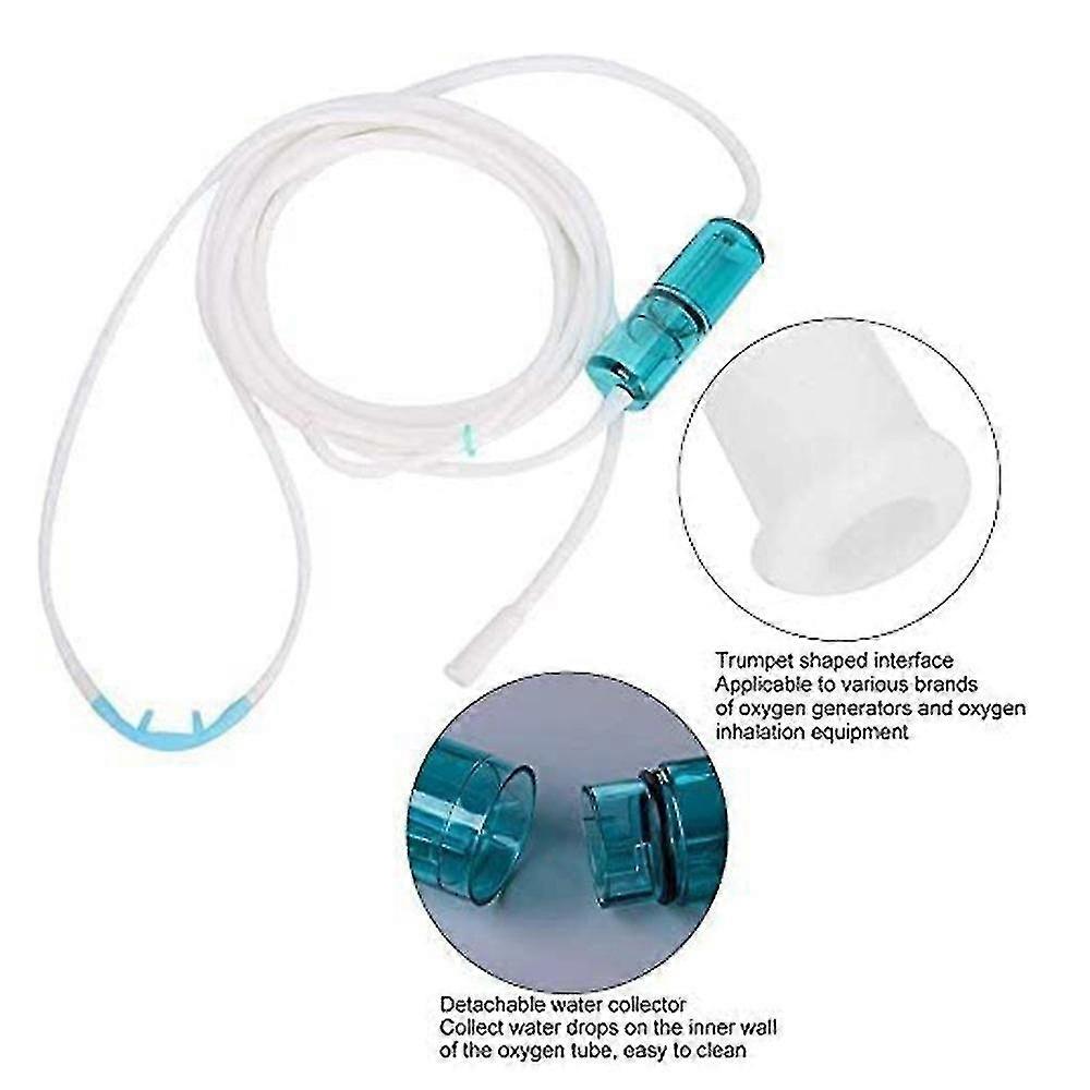Oxygen Tube, (5/3/2/1.5m) Nasal Oxygen Cannula, Made Of Elastic ...
