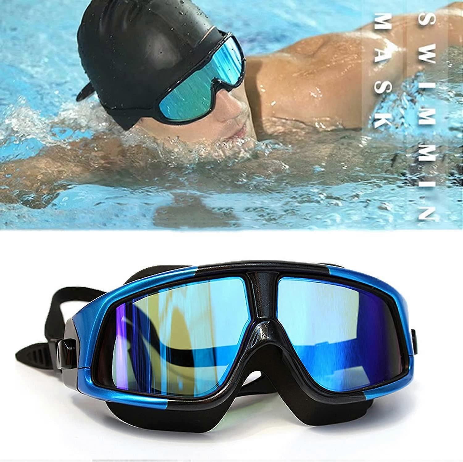 Swimming Goggles, Adult Swimming Goggles with UV Protection and Anti ...