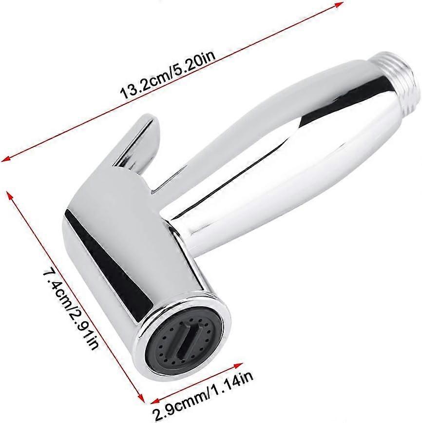 WC hand shower, stainless steel and ABS with integrated aerator | Fruugo UK