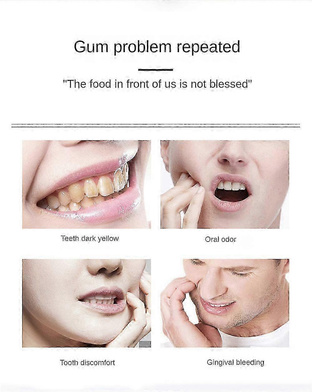 Bamboo Charcoal Deep Toothpaste Teeth Fluoride Free Clean White ...