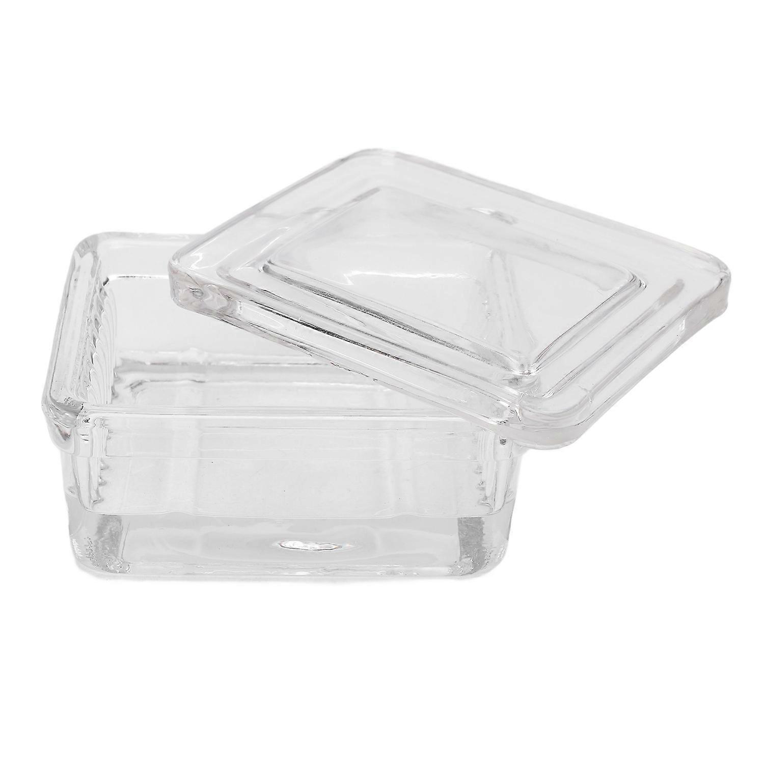 Glass Staining Jar with Lid Animal and Plant Specimens Slide Staining ...