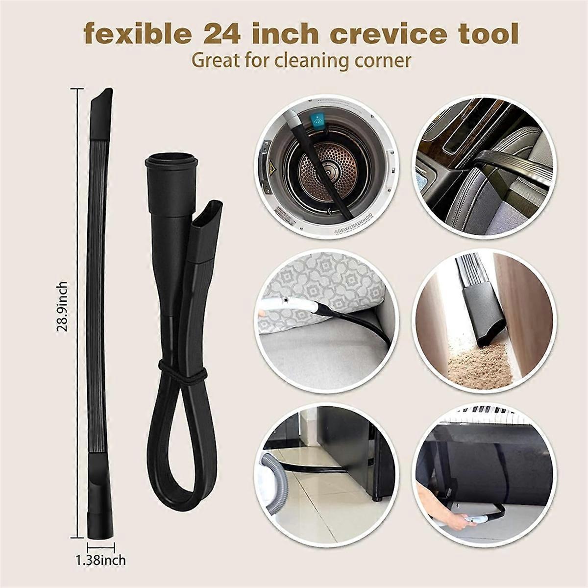 12PCS Universal Vacuum Attachments 1-1/4In Vacuum Cleaners Accessories ...