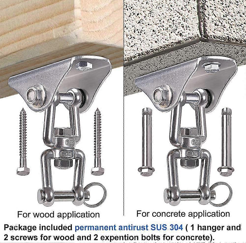 450kg capacity heavy duty swing hangers with sus304 stainless steel 360 ...