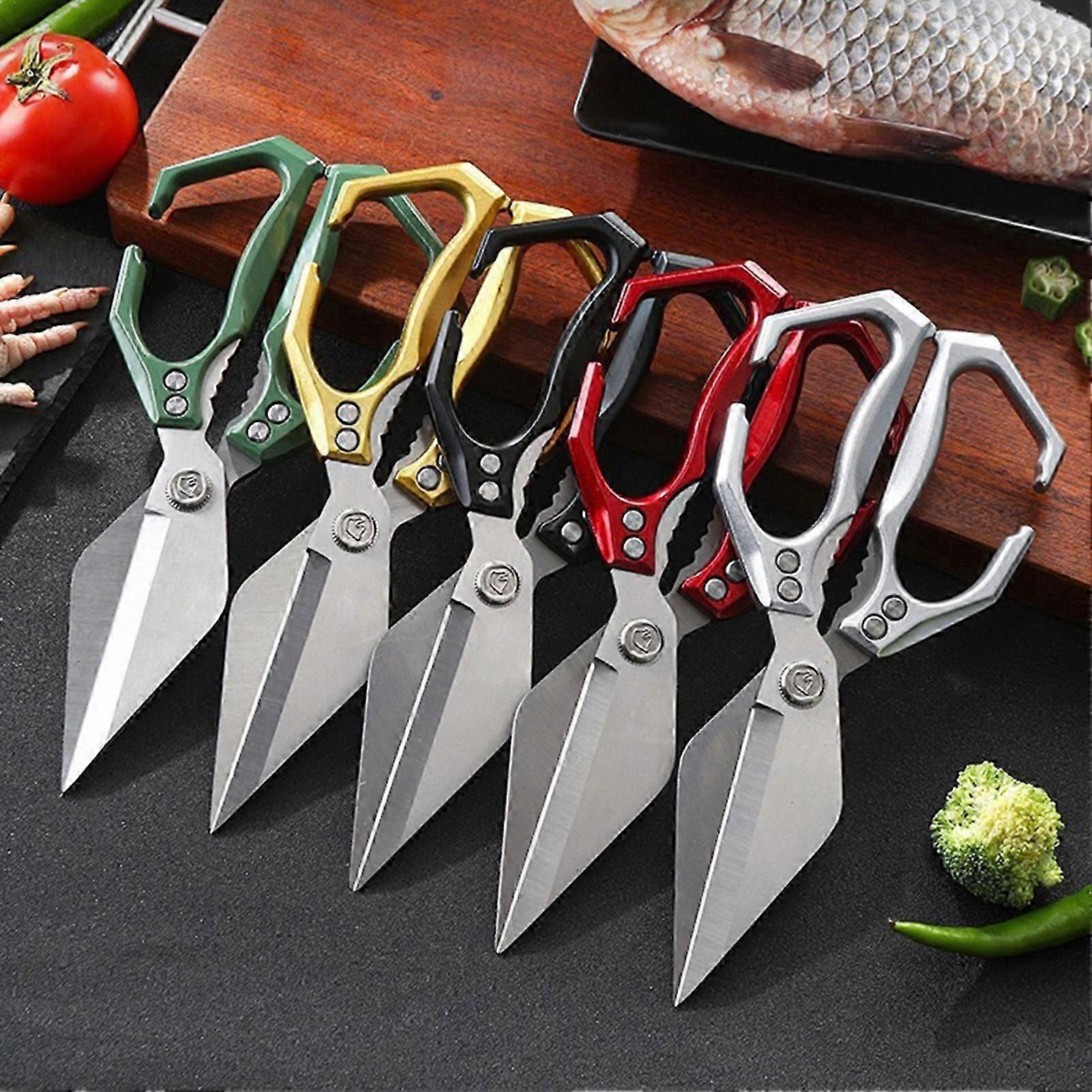 Multifunctional Heavy-Duty Kitchen Shears Ultra Sharp Chicken Bone ...